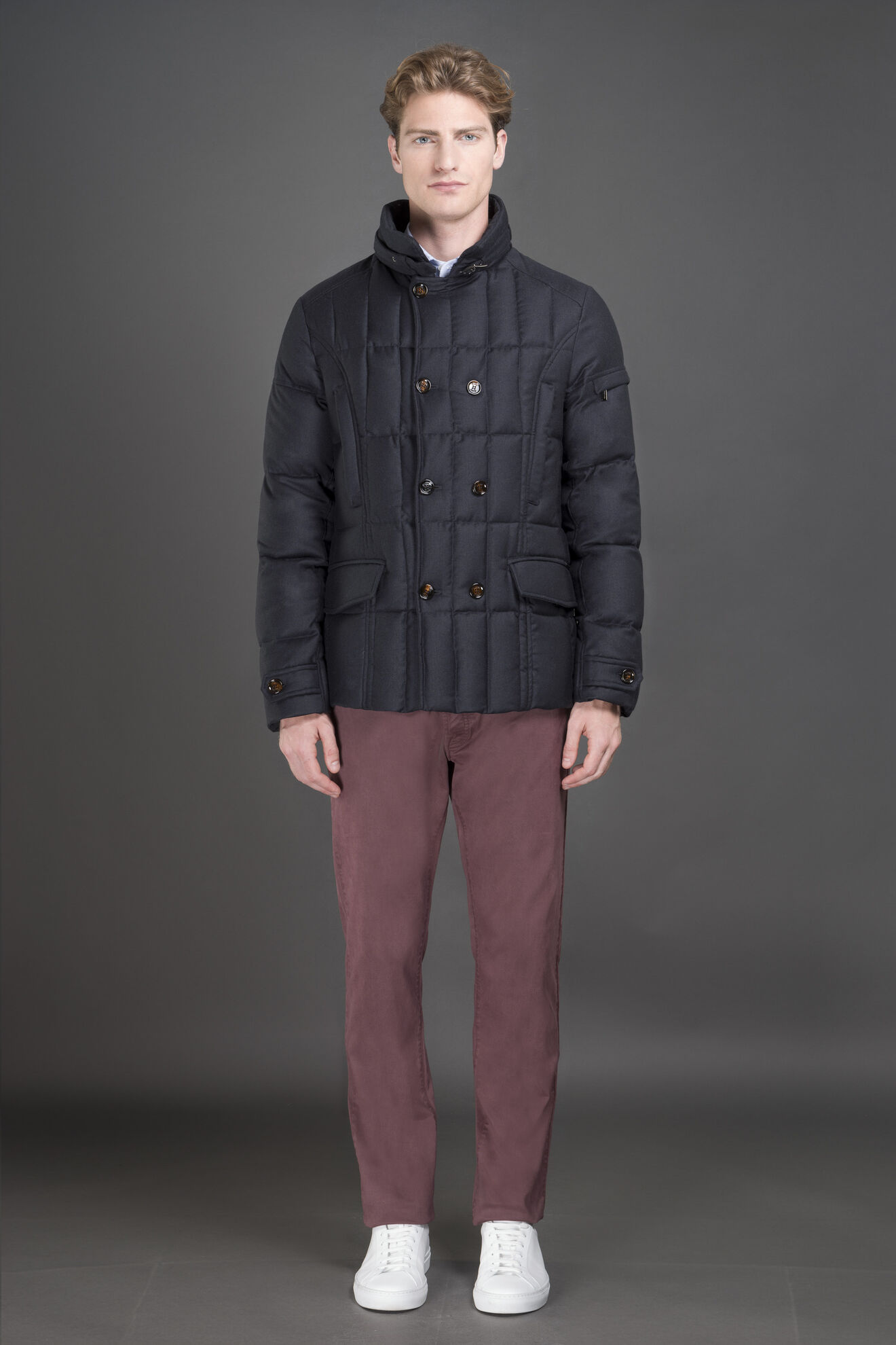 SIRO-L（BLU）：イタリアで生まれた、ラグジュアリ ジャケット | MooRER®