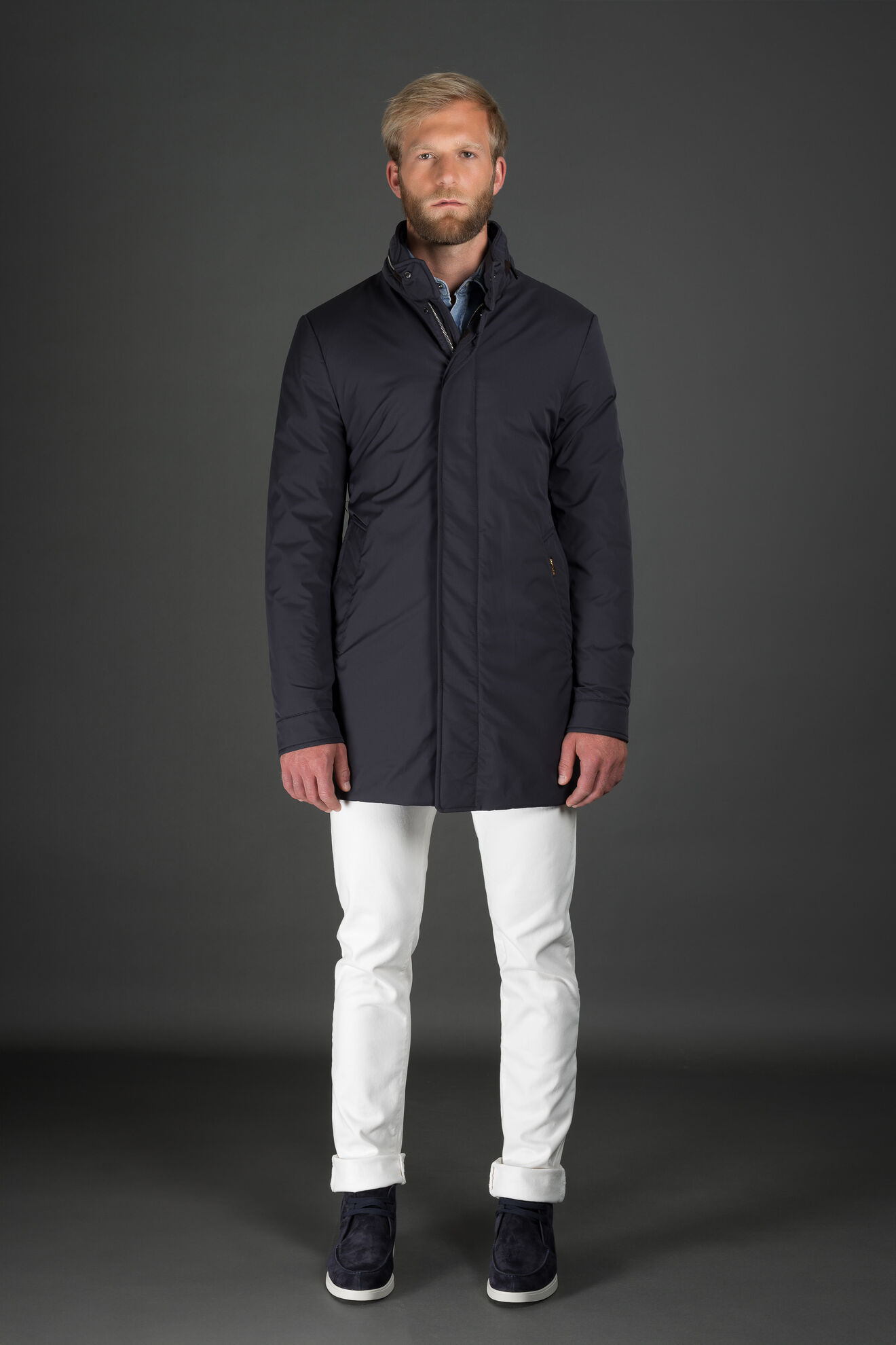 BRACCI-SKT in NAVY: Luxury Italian Jackets for Men | MooRER®
