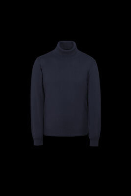 TODI-WS5 in NAVY: Luxury Italian Knitwear for Men | MooRER®