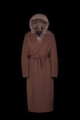 OLIVIE-CWX in PHARD: Luxury Italian Coats for Women | MooRER®
