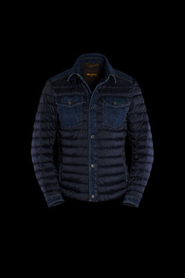 CRESPI-104S in BLU: Luxury Italian Jackets for Men | MooRER®