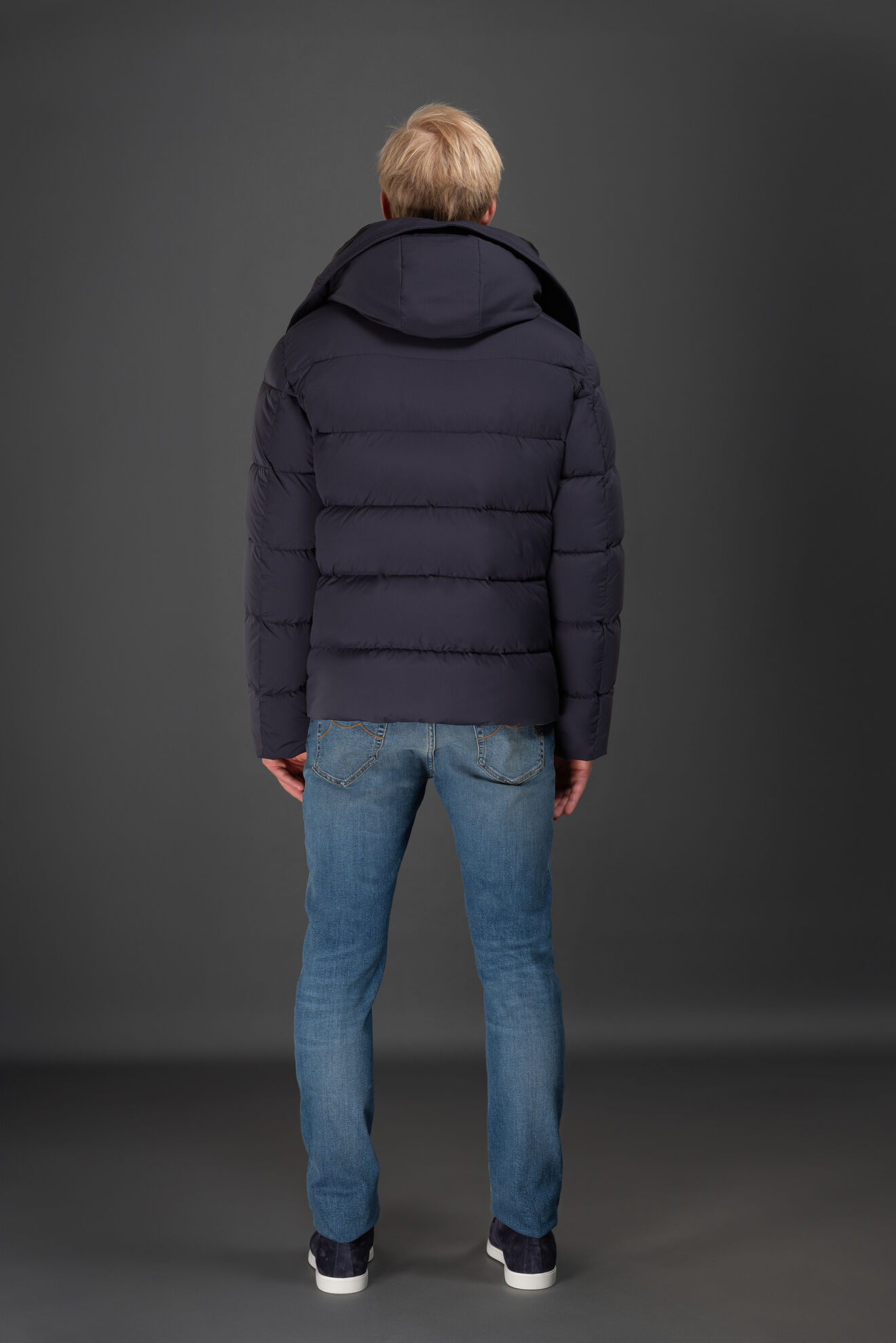 ERENIO-SKT（NAVY）：イタリアで生まれた、ラグジュアリ ジャケット | MooRER®